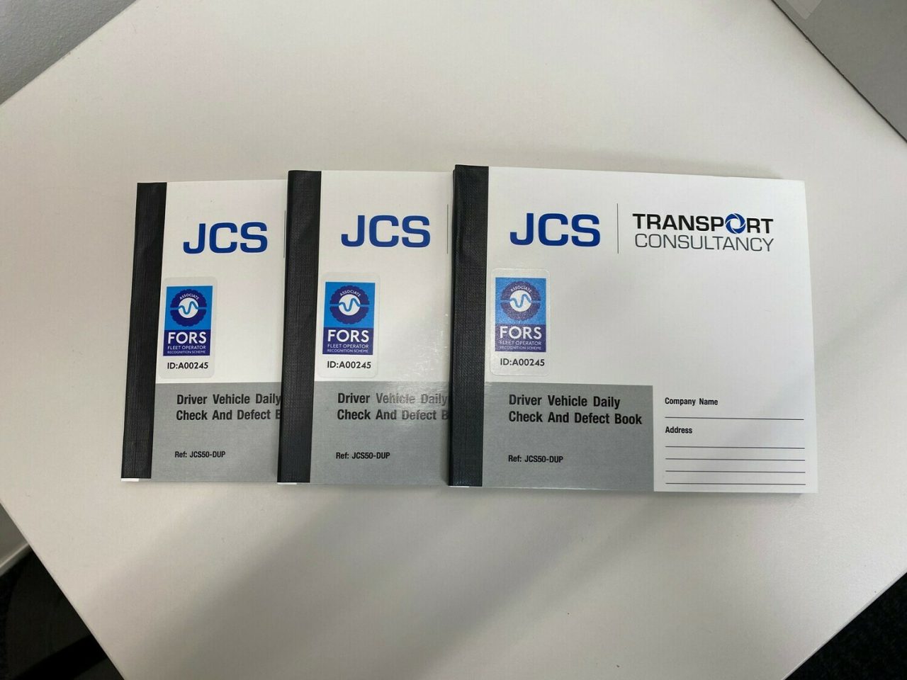 FORS HGV Defect Books 50 Pages | For Compliant Daily HGV Checks